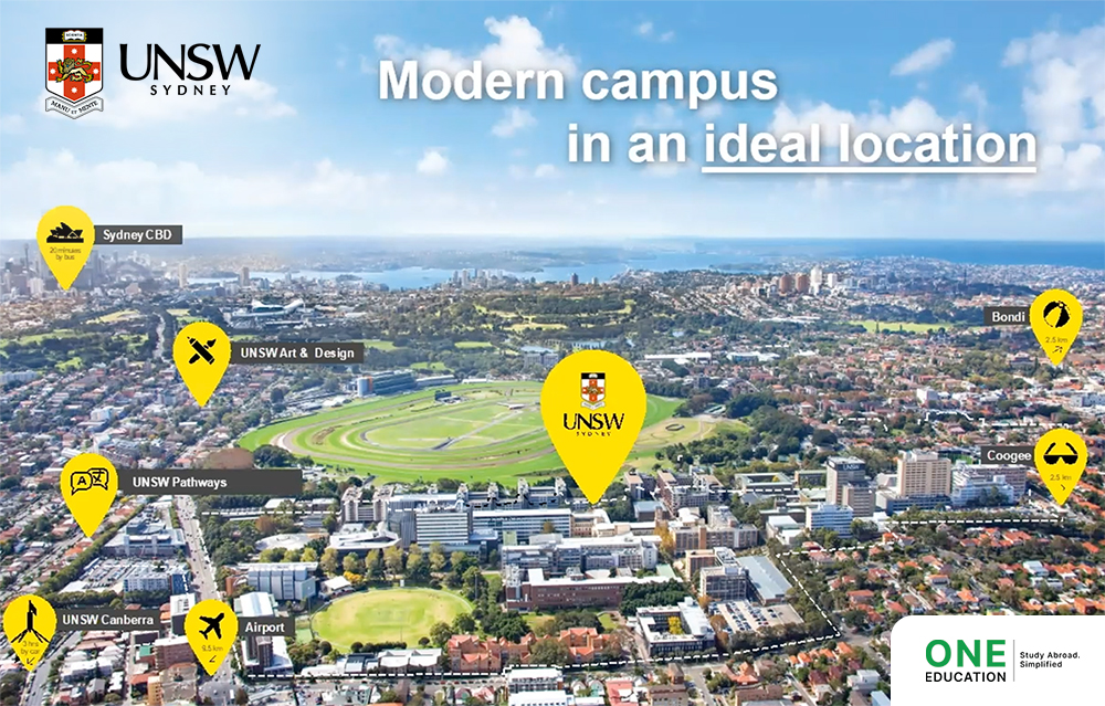 UNSW Sydney มหาวิทยาลัยชั้นนำ Top 50 ของโลก - One Education
