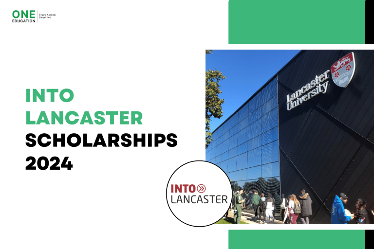 ทุนการศึกษาจาก INTO Lancaster ปี 2024 - One Education