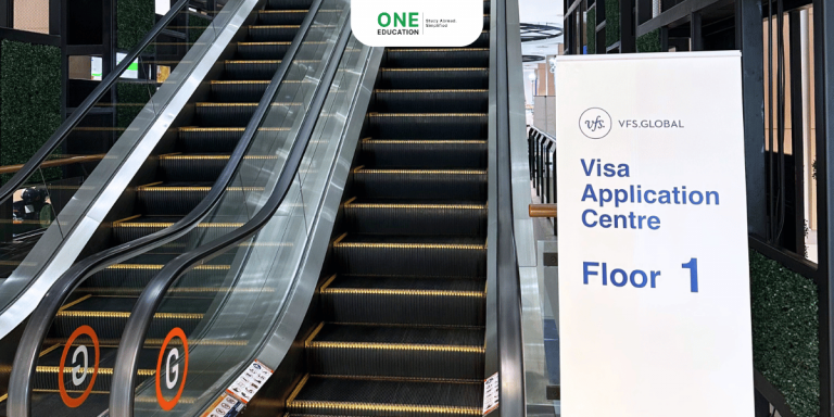 วิธีเดินทางไป VFS ศูนย์ทำวีซ่า UK & Australia ที่ The Shoppes
