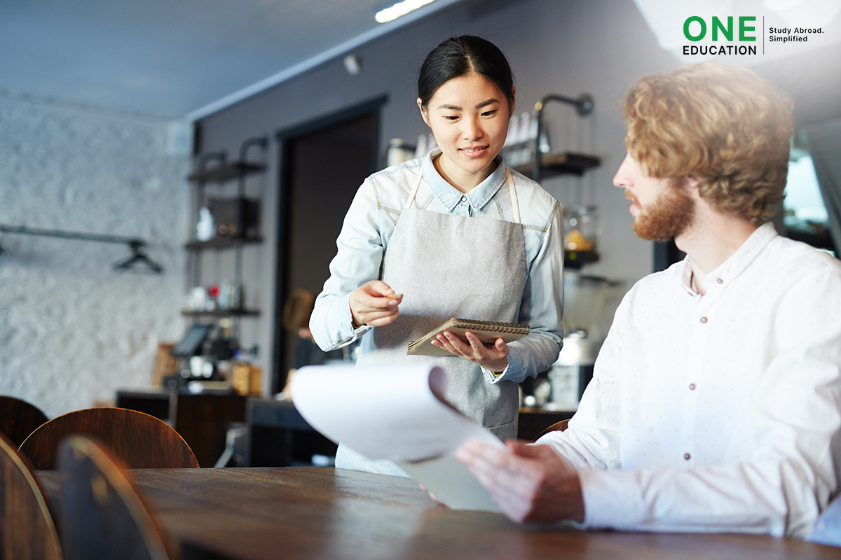 Work part-time while studying in the UK - One Education