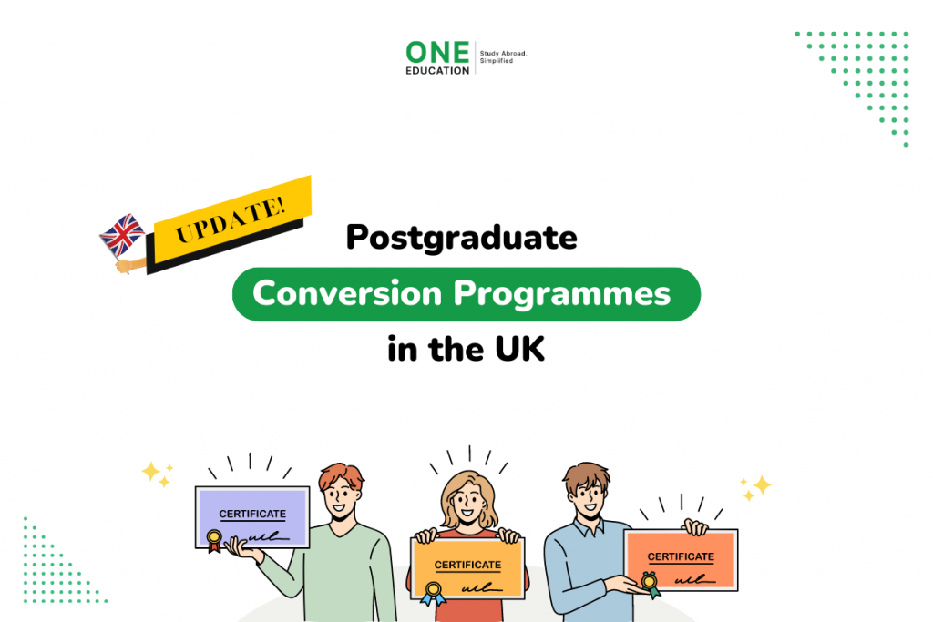 Update! Postgraduate Conversion Programmes in the UK in 2023