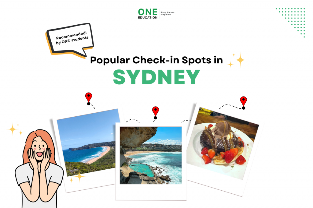 #TEAMAUS Recommended: Popular Check-in Spots in Sydney by ONE Students