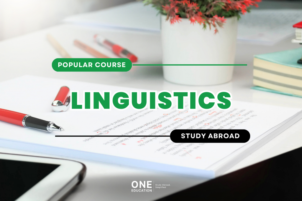 Study Linguistics - One Education