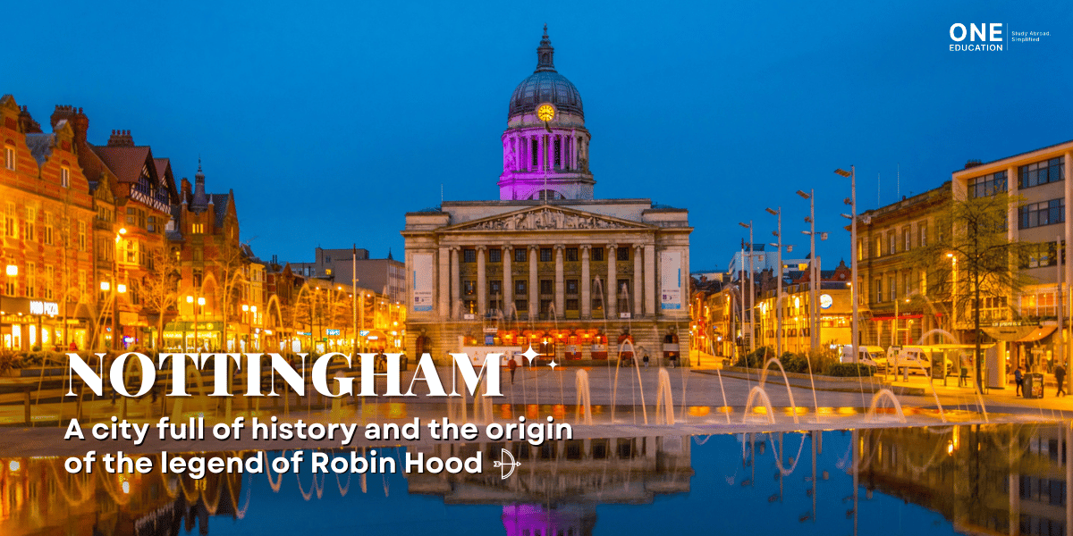 Interested in studying in Nottingham? Apply with One Education